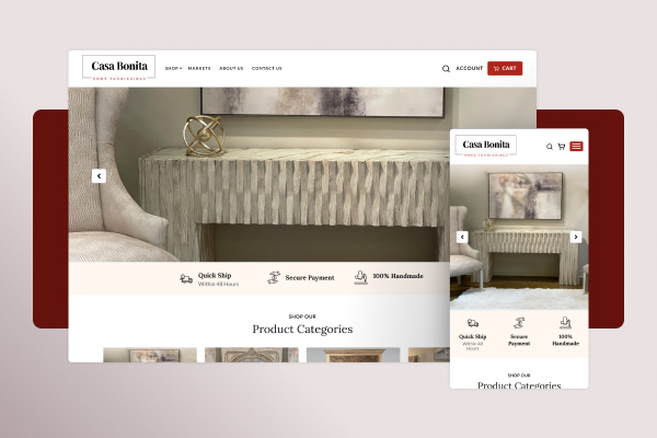Casa Bonita - B2B Website Platform Developer - Bright Vessel