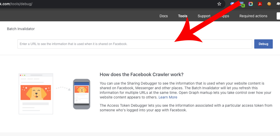Facebook Sharing Debugger Tool Guide | Bright Vessel
