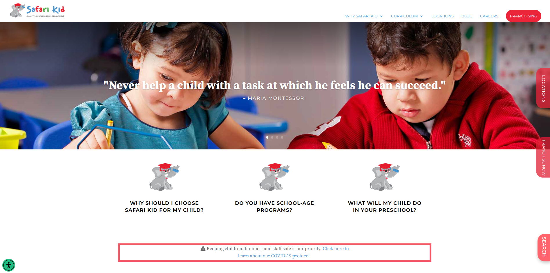 Best Daycare Websites Built on WordPress - B2B Website Platform ...